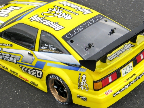 HPI 17214 HPI Racing Toyota Levin AE86 Clear Body 190mm