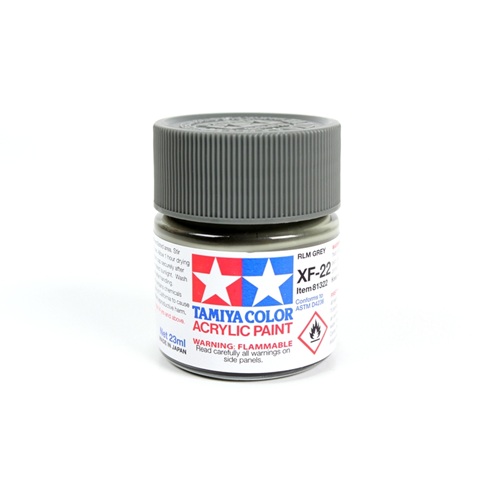Tamiya 81322 XF-22 Flat RLM Grey Acrylic Paint (23ml)