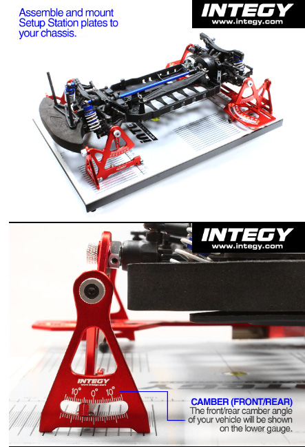 Integy C24014LIGHTBLUE Universal Setup Station System for 1/10 Touring ...