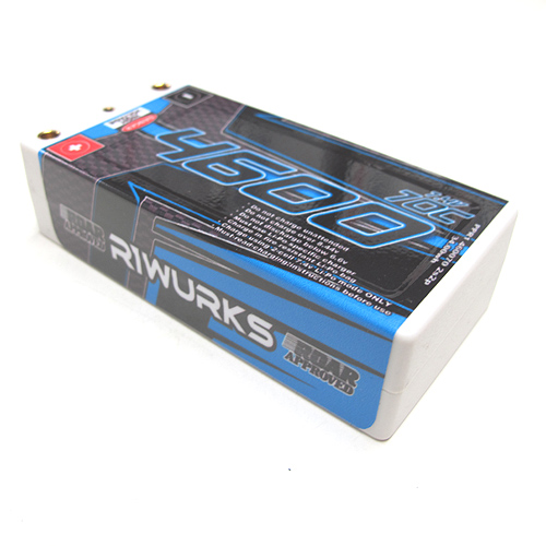 R1Wurks PPR1460070 R1 Battery 4600 mah 7.4v 70C 2S Shorty (Roar Approved)