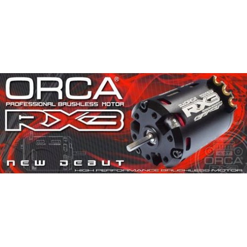 ORCA OMR135X3 ORCA RX3 13.5T Sensored Motor