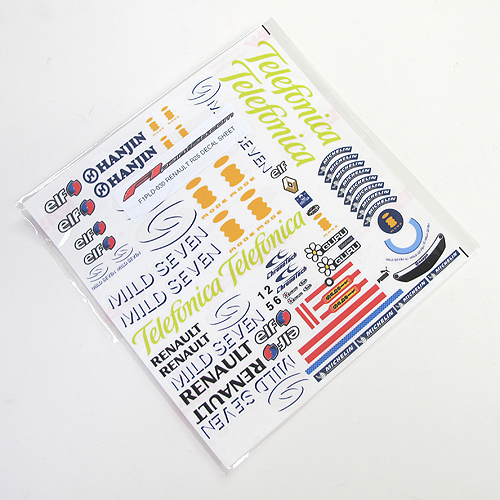 F1Paintlab PLDS-24 Renault R25 Decal Sheet